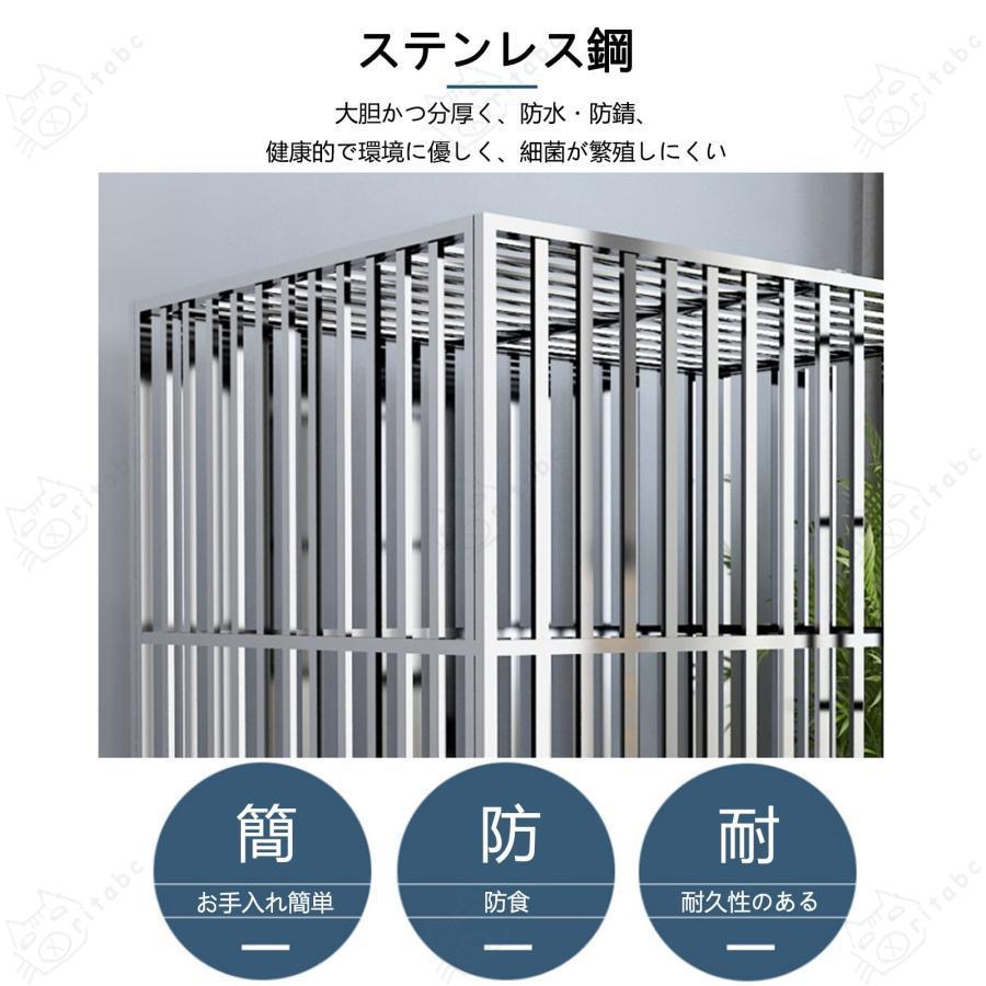 ベアリング 280KG のテンレス製の大型犬用ケージ ダブルドア付き トレー付き 大・中・小型犬用 高耐久性 室内犬小屋・ケージ :p21062860c9b5:ritabc - 通販 ...