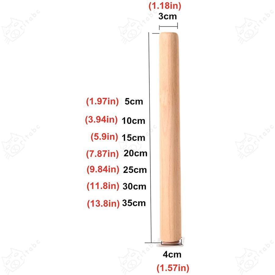 4個テーパー家具脚、ストレートテーパー無垢材家具フィートキャビネットフィート、ソファソファテーブルデスクオットマン木製テーブル、取り付けプレート付き :p210668120203:ritabc ...