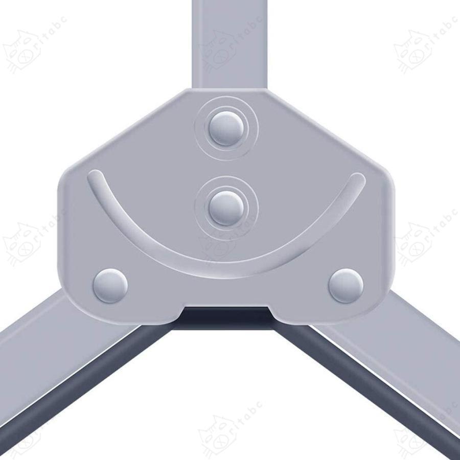 室内物干し，物干し竿 屋外，洗濯干し，物干しラック 折りたたみ式 フロアフリー設置 単極物干しラック ステンレス鋼 屋外物干し バルコニー 伸縮式物干しラッ :p211041425f8b ...