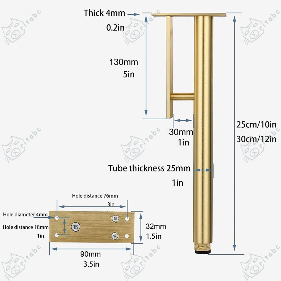 家具脚 DIY 金具 座卓、テーブル 脚 机 デスク 足 スタンド あし Diy ダイニング、組合せフリーテーブル用脚、高さ 調節可能 耐久性 すべり止め 脚 取り替え 交 ...