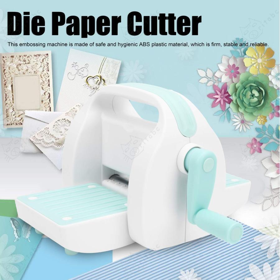 ダイカッティングマシン-ポータブルエンボス加工機ペーパーカッティングマシンスターターキット、アート＆クラフト、DIYスクラップブッキング、カード作成と家の : ritabc - 通販 ...