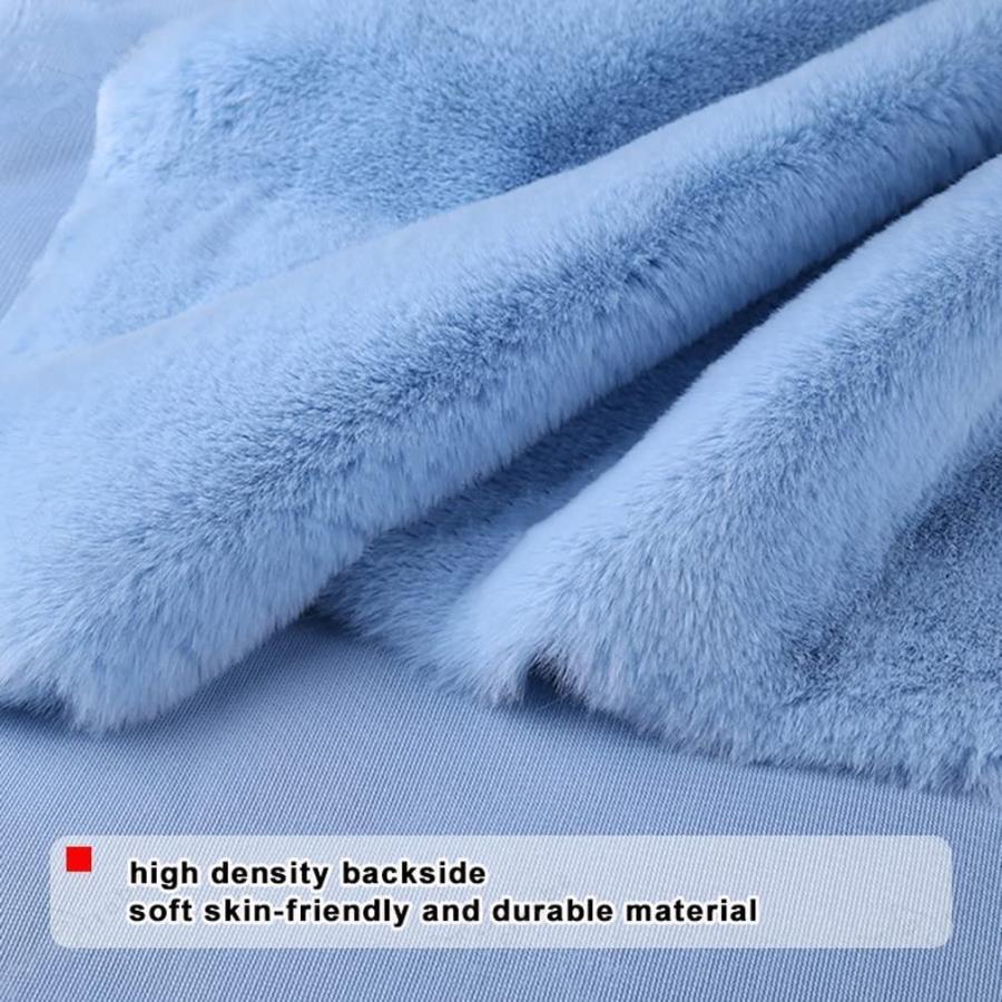 短いぬいぐるみ生地，ソフトボア生地，厚手 フェイクファーぬいぐるみ生地20mmショートパイル ふわふわ 180x50cm ハンドメイド 手芸 DIY 製作 衣装材料洋服 絨毯 ...