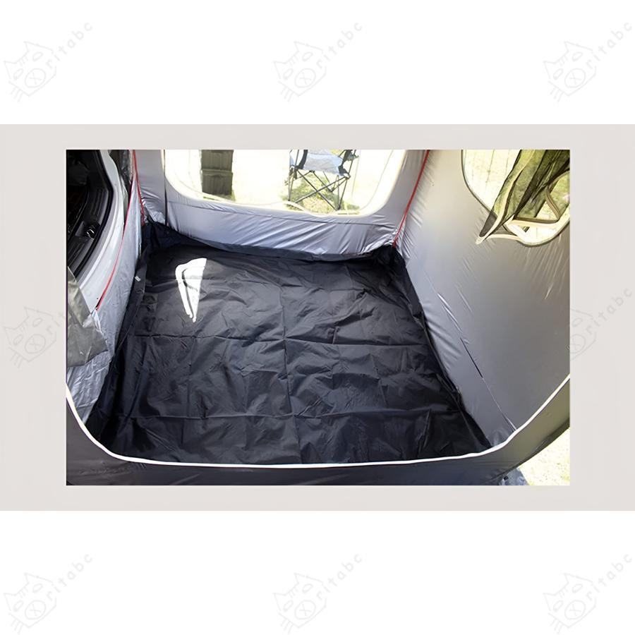 車中泊 テントリアゲート 連結 2023登場新モデル カーサイドタープ トランクテント 3面開放構造 ハッチバックテント ポップアップテント防災対策 地震 台風 防災 ...