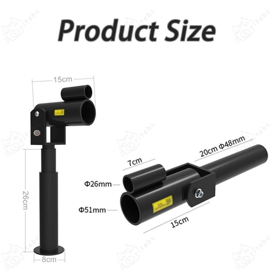 Tバーロー 50mm 鋼Tバーロー tバーロウ360°回転式パワーラックアタッチメント T Bar プレートポストインサート ランドマイン バーベル固定アタッチメント 用の ...