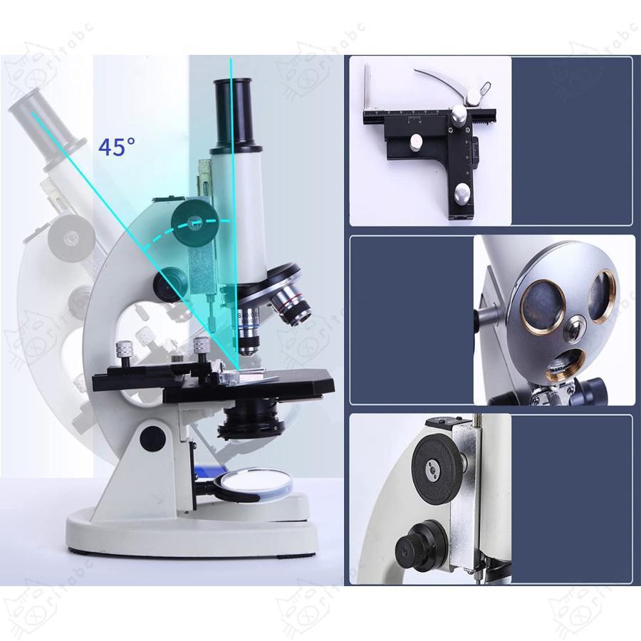 ハイパワー光学顕微鏡、メタルフレーム顕微鏡 科学実験教育装置 640/10000倍の倍率 学校の実験室 家族の科学研究教育用 : ritabc - 通販 - Yahoo!ショッピング