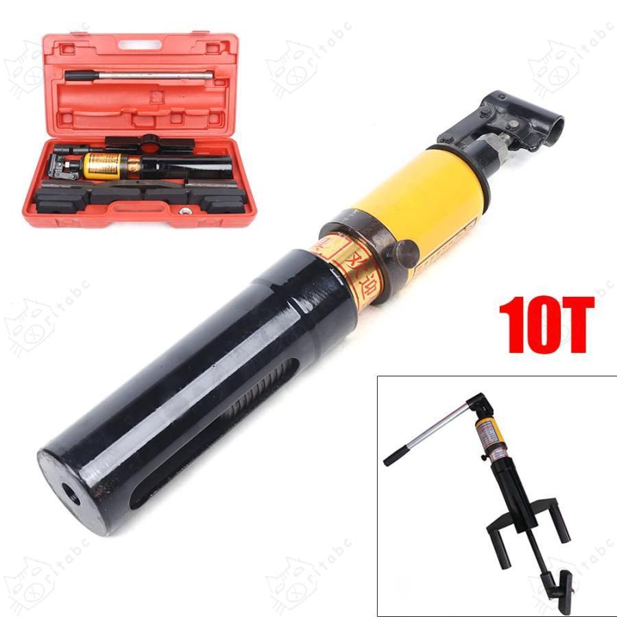 10T 油圧シリンダー ライナー プーラー スリーブ プーラー ツール セット ドライタイプ スプリッター 油圧プーラー エアシリンダー 自動車修理用 箱付き :p21465471fbf4 ...