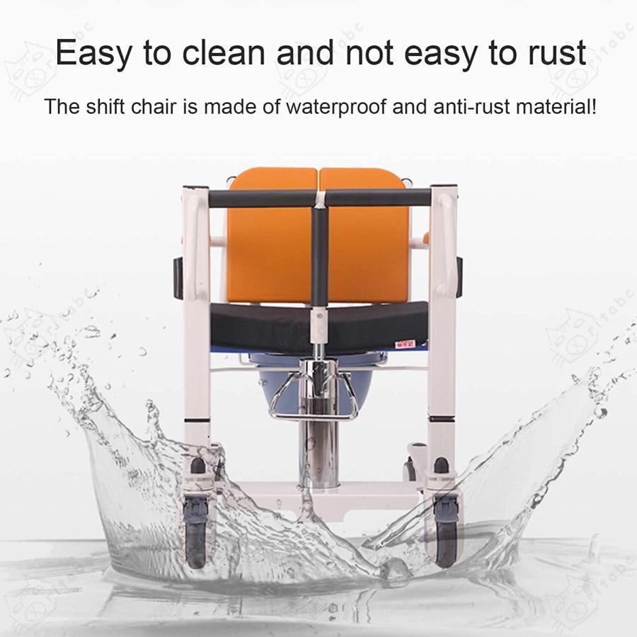 患者リフト患者リフト移乗椅子家庭用ポータブル輸送車椅子W/180°分割シート手動リフト移乗補助便器寝たきり麻痺高齢者用 :p21627172d6d9:ritabc - 通販 - Yahoo ...