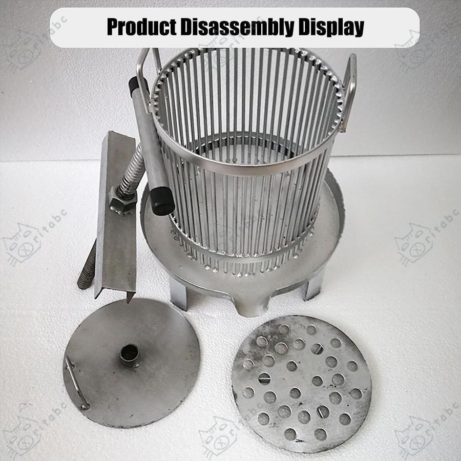 手動蜂蜜圧搾機10L、鉄小さい遠心分離機、圧縮製蝋器、養蜂家プロフェッショナル 採蜜機、蜂蜜 機械 養蜂用具 10L :p2181483283d2:ritabc - 通販 - Yahoo!ショッピング