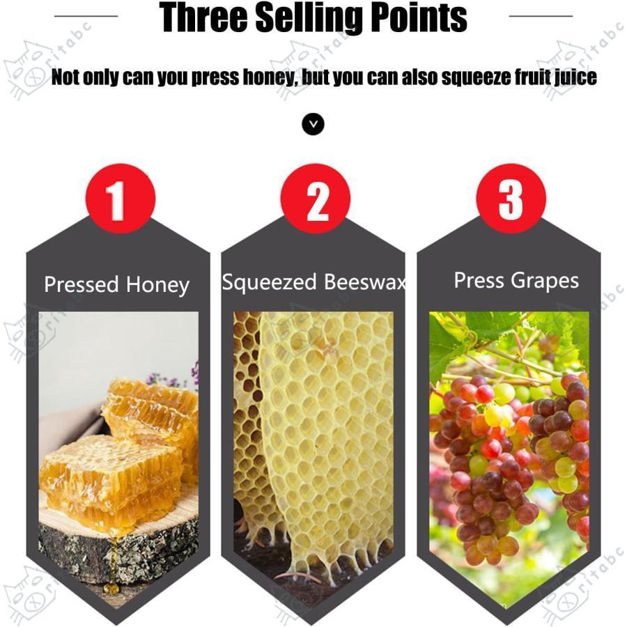 手動蜂蜜圧搾機10L、鉄小さい遠心分離機、圧縮製蝋器、養蜂家プロフェッショナル 採蜜機、蜂蜜 機械 養蜂用具 10L :p2181483283d2:ritabc - 通販 - Yahoo!ショッピング