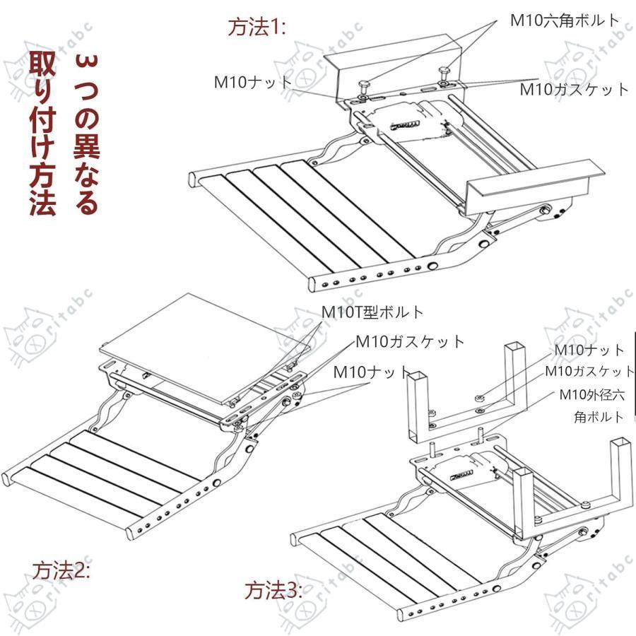 キャンピングカーステップ折りたたみ 手動 アルミニウム合金 シングルラダーステップ 滑り止め 頑丈でワイドペダルスチールラダー 耐荷重150kg RV バン キャンピ ...