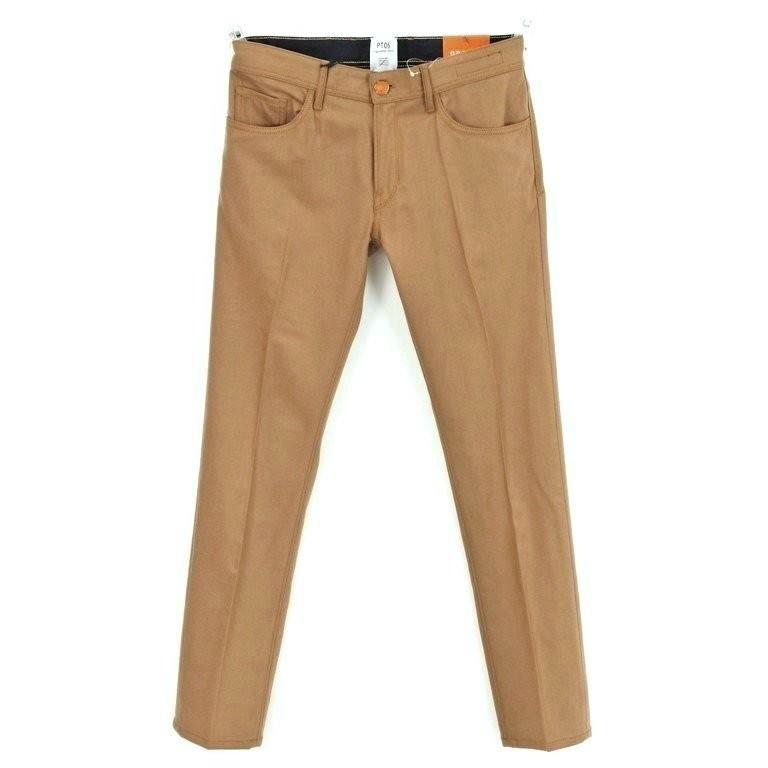 ピーティーゼロチンクエ PT05 ORANGE EDITION SWING ストレッチウール パンツ キャメルブラウン 32 : リタリオリブロ ヤフーショップ - 通販 - Yahoo!ショッピング