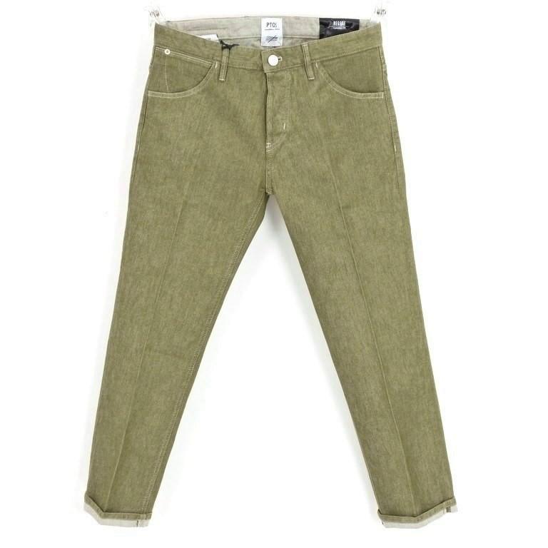 ピーティーゼロチンクエ PT05 REGGAE カラーデニムパンツ モスグリーン 30 :1-240001041359:リタリオリブロ ヤフーショップ - 通販 - Yahoo!ショッピング