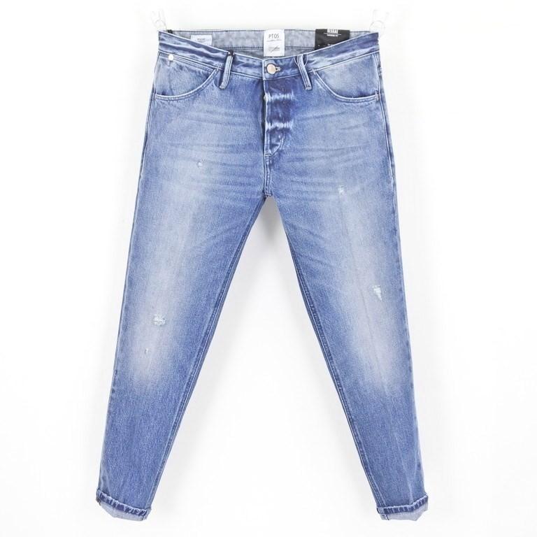ピーティーゼロチンクエ PT05 REGGAE クラッシュ加工 デニムパンツ ブルー 30 :1-240001048105:リタリオリブロ ヤフーショップ - 通販 - Yahoo!ショッピング