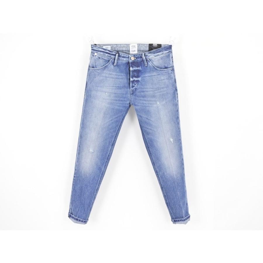 ピーティーゼロチンクエ PT05 REGGAE クラッシュ加工 デニムパンツ ブルー 30 :1-240001048105:リタリオリブロ ヤフーショップ - 通販 - Yahoo!ショッピング