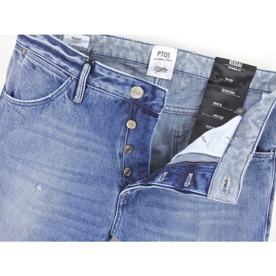 ピーティーゼロチンクエ PT05 REGGAE クラッシュ加工 デニムパンツ ブルー 30 :1-240001048105:リタリオリブロ ヤフーショップ - 通販 - Yahoo!ショッピング