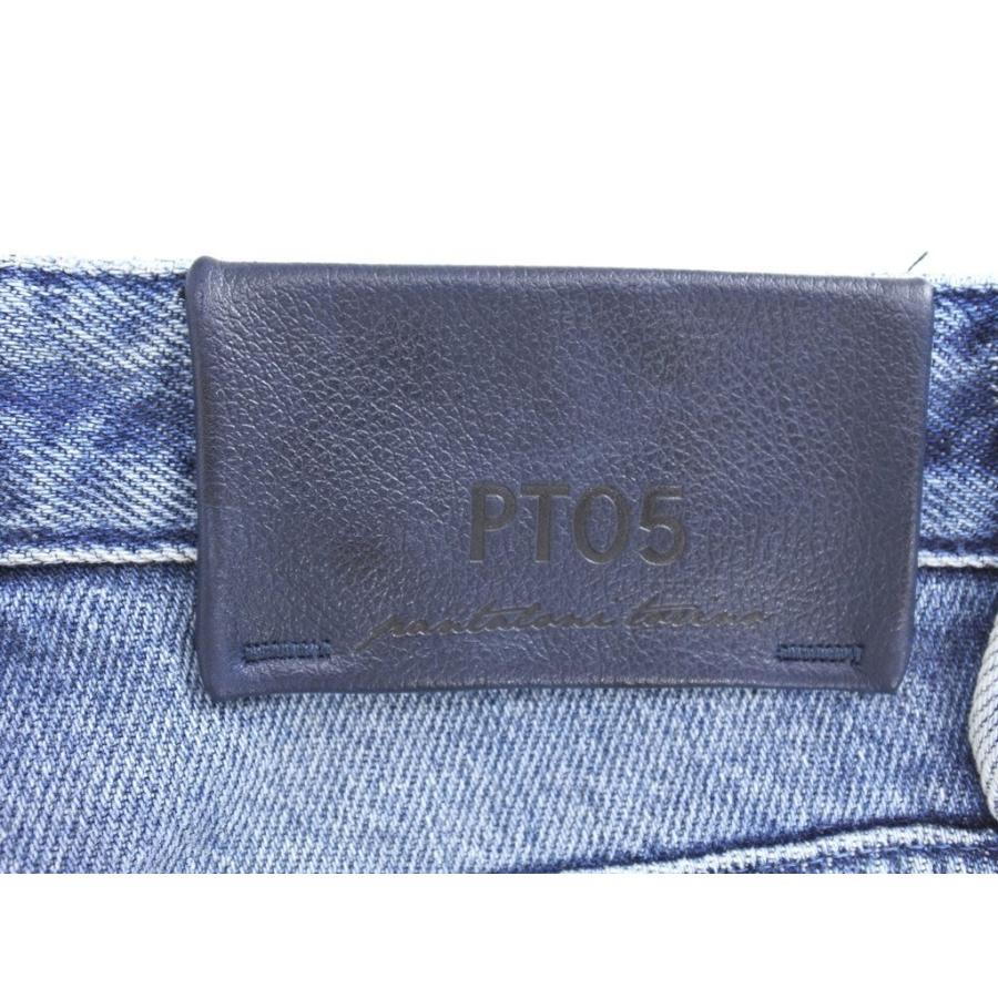 ピーティーゼロチンクエ PT05 REGGAE クラッシュ加工 デニムパンツ ブルー 30 :1-240001048105:リタリオリブロ ヤフーショップ - 通販 - Yahoo!ショッピング