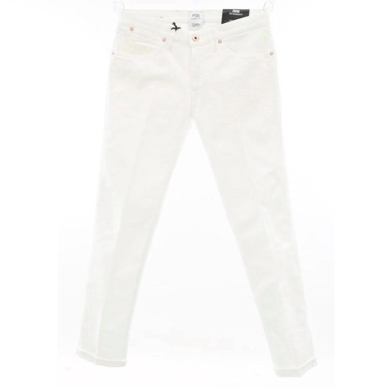 ピーティーゼロチンクエ PT05 SWING ストレッチ デニムパンツ ホワイト 32 : リタリオリブロ ヤフーショップ - 通販 - Yahoo!ショッピング