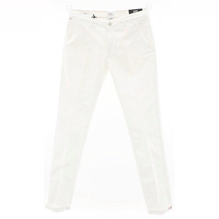 ピーティーゼロチンクエ PT05 GRUNGE ストレッチコットン 5ポケットパンツ ホワイト 33 : リタリオリブロ ヤフーショップ - 通販 - Yahoo!ショッピング