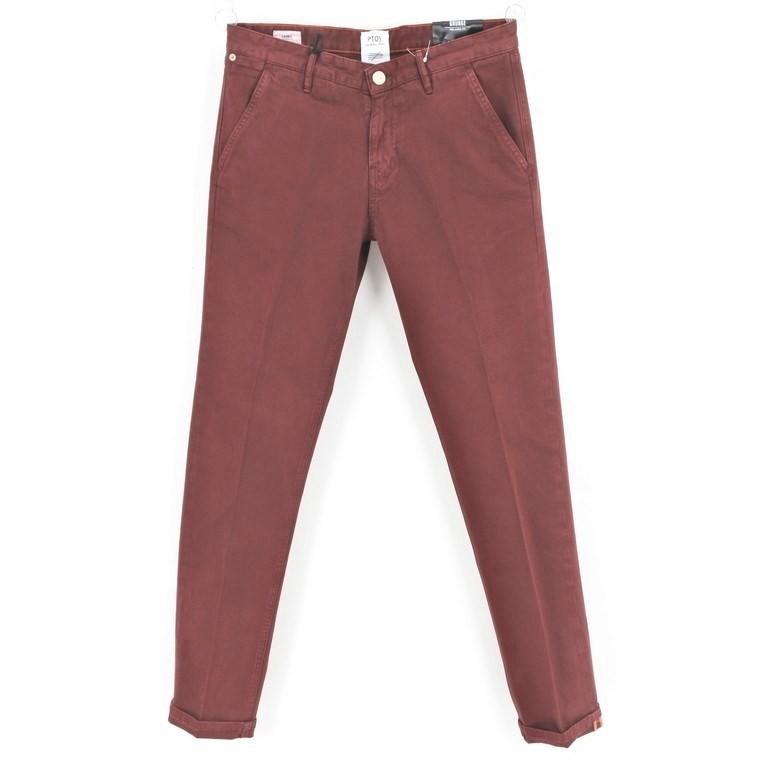 ピーティーゼロチンクエ PT05 GRUNGE ストレッチコットン 5ポケットパンツ ボルドー 31 : リタリオリブロ ヤフーショップ - 通販 - Yahoo!ショッピング