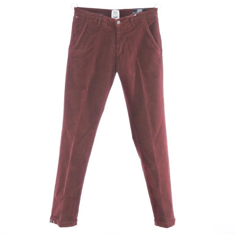 ピーティーゼロチンクエ PT05 GRUNGE ストレッチコーデュロイ 5ポケットパンツ マルーン 32 : リタリオリブロ ヤフーショップ - 通販 - Yahoo!ショッピング