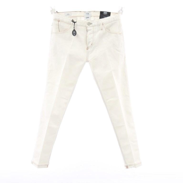 ピーティーゼロチンクエ PT05 REGGAE ストレッチ デニムパンツ ホワイト 30 : リタリオリブロ ヤフーショップ - 通販 - Yahoo!ショッピング