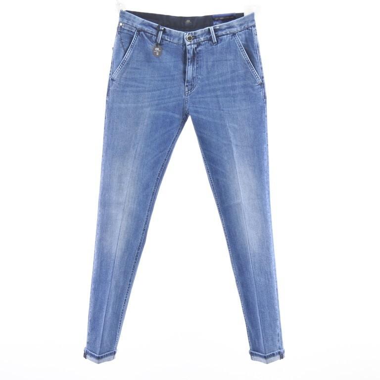 アウトレット ピーティーゼロチンクエ PT05 GRUNGE ストレッチ デニムパンツ ブルー 32 : リタリオリブロ ヤフーショップ - 通販 - Yahoo!ショッピング