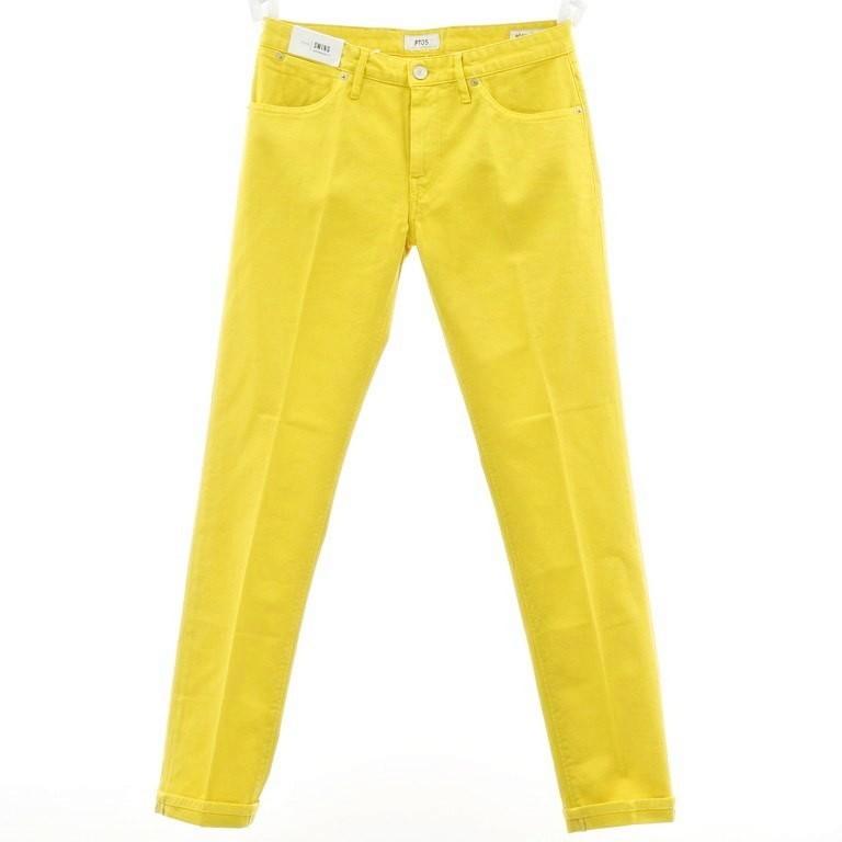 【新品】ピーティーゼロチンクエ PT05 ストレッチ コットンパンツ SWING イエロー【サイズ32】 [EPD] : リタリオリブロ ヤフーショップ - 通販 - Yahoo!ショッピング