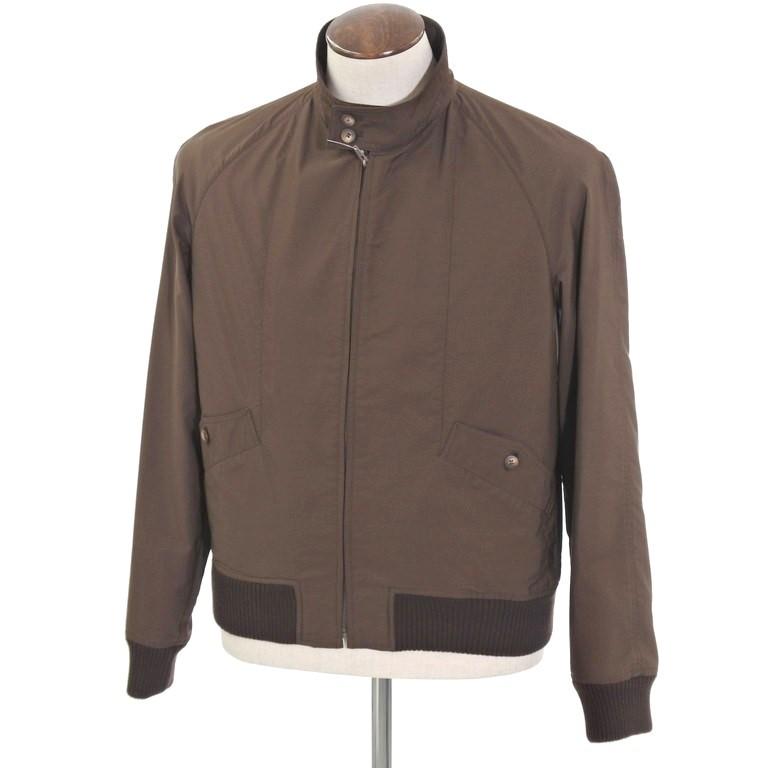 アカミネ Y.Akamine ナイロンコットン スイングトップブルゾン ブラウン 50 : リタリオリブロ ヤフーショップ - 通販 - Yahoo!ショッピング