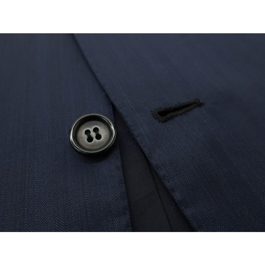 キートン Kiton BLANC BLU Super180's ウール 3つボタンスーツ ネイビー 52 : リタリオリブロ ヤフーショップ - 通販 - Yahoo!ショッピング