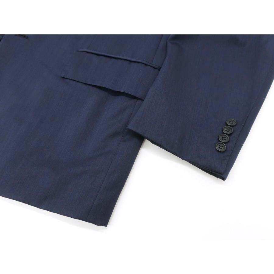 キートン Kiton BLANC BLU Super180's ウール 3つボタンスーツ ネイビー 52 : リタリオリブロ ヤフーショップ - 通販 - Yahoo!ショッピング