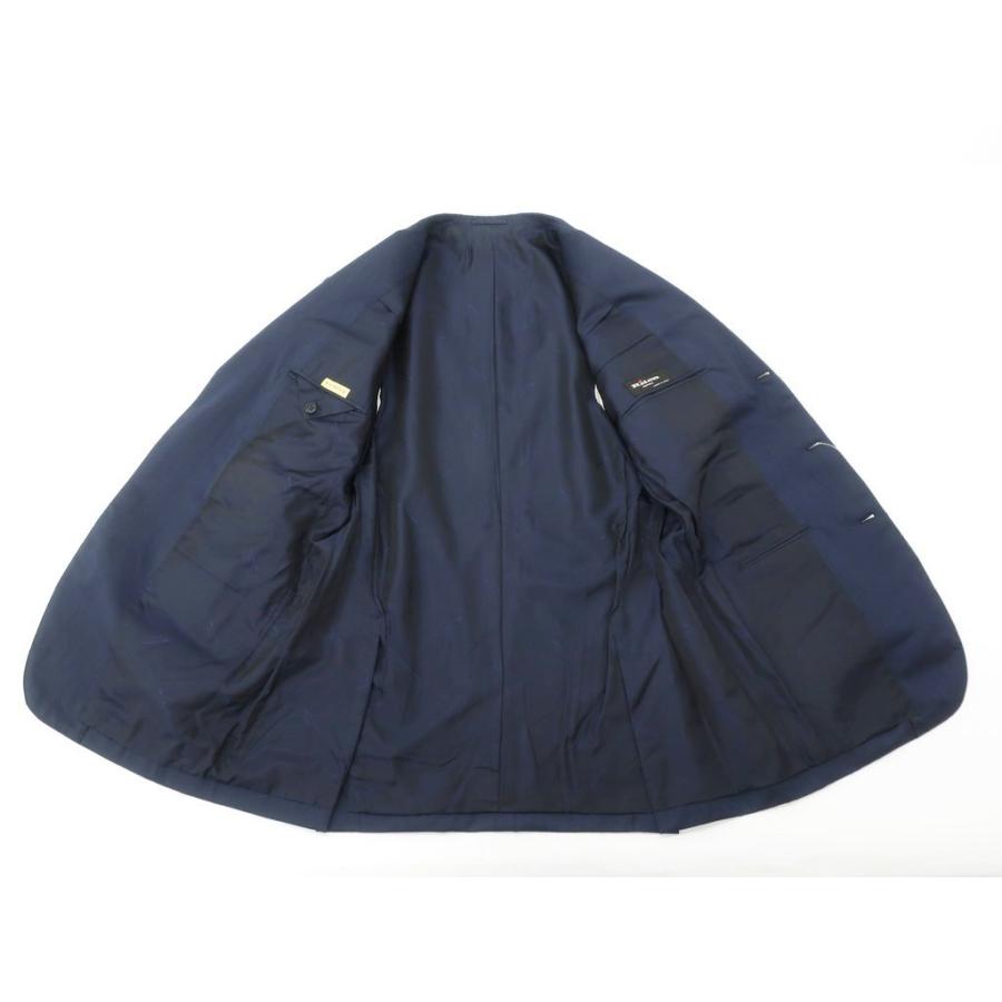 キートン Kiton BLANC BLU Super180's ウール 3つボタンスーツ ネイビー 52 : リタリオリブロ ヤフーショップ - 通販 - Yahoo!ショッピング