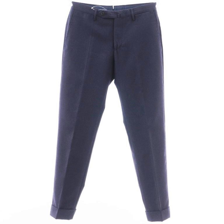 インコテックス INCOTEX ウール スラックス パンツ 002X1 ネイビー 44 : リタリオリブロ ヤフーショップ - 通販 - Yahoo!ショッピング