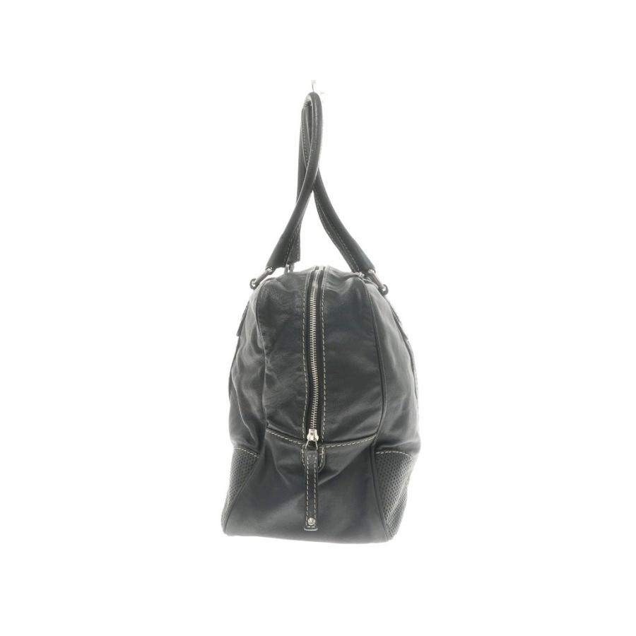 ジョルジオレンティーニ GIORGIO LENTINI レザー ボストンバッグ ブラック : リタリオリブロ ヤフーショップ - 通販 ...