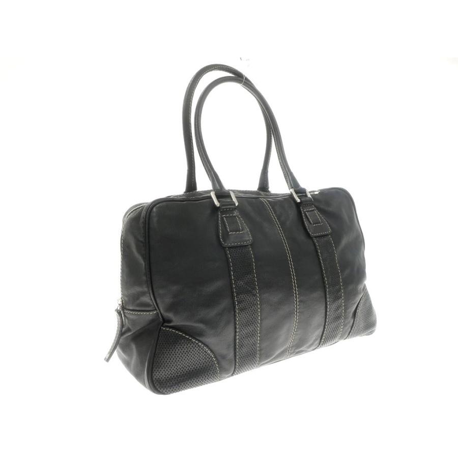 ジョルジオレンティーニ GIORGIO LENTINI レザー ボストンバッグ ブラック : リタリオリブロ ヤフーショップ - 通販 ...