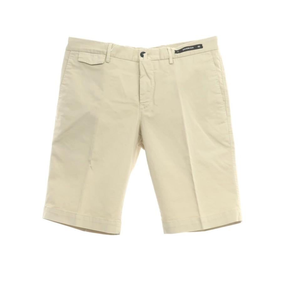 ピーティーゼロウーノ PT01 BERMUDA ストレッチ コットン ショートパンツ ベージュ 46 : リタリオリブロ ヤフーショップ - 通販 - Yahoo!ショッピング