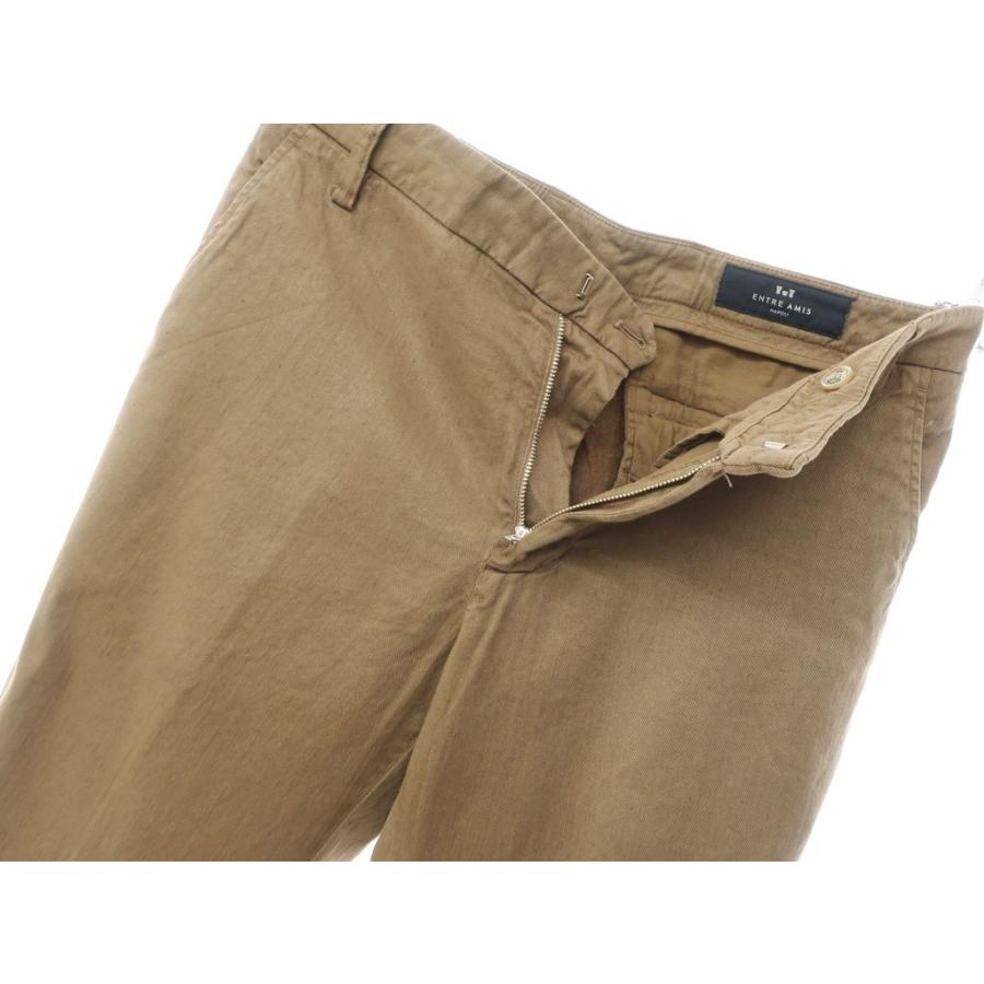 アントレ アミ entre amis リネンコットン カジュアルスラックス パンツ ブラウン 32[CPD] : 1-240001087757 : リタリオリブロ ヤフーショップ - 通販 ...