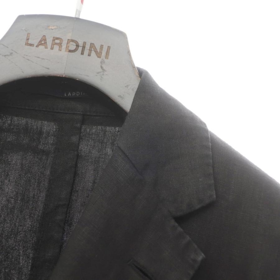 LARDINI 【中古】ラルディーニ リネン 3B カジュアルジャケット ブラック【サイズ48】【779183】[BPD] : リタリオリブロ ヤフーショップ - 通販 - Yahoo!ショッピング
