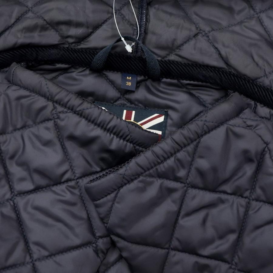 LAVENHAM 【中古】ラベンハム ポリエステル 中綿 フーデッド キルティングブルゾン ネイビー【サイズM 38】 : リタリオリブロ ヤフーショップ - 通販 - Yahoo!ショッピング