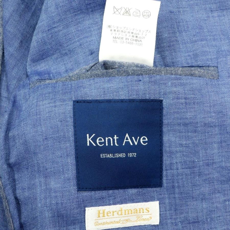 【中古】ケントアヴェニュー Kent Ave リネン カジュアルジャケット ブルー系【サイズM】 : リタリオリブロ ヤフーショップ - 通販 - Yahoo!ショッピング