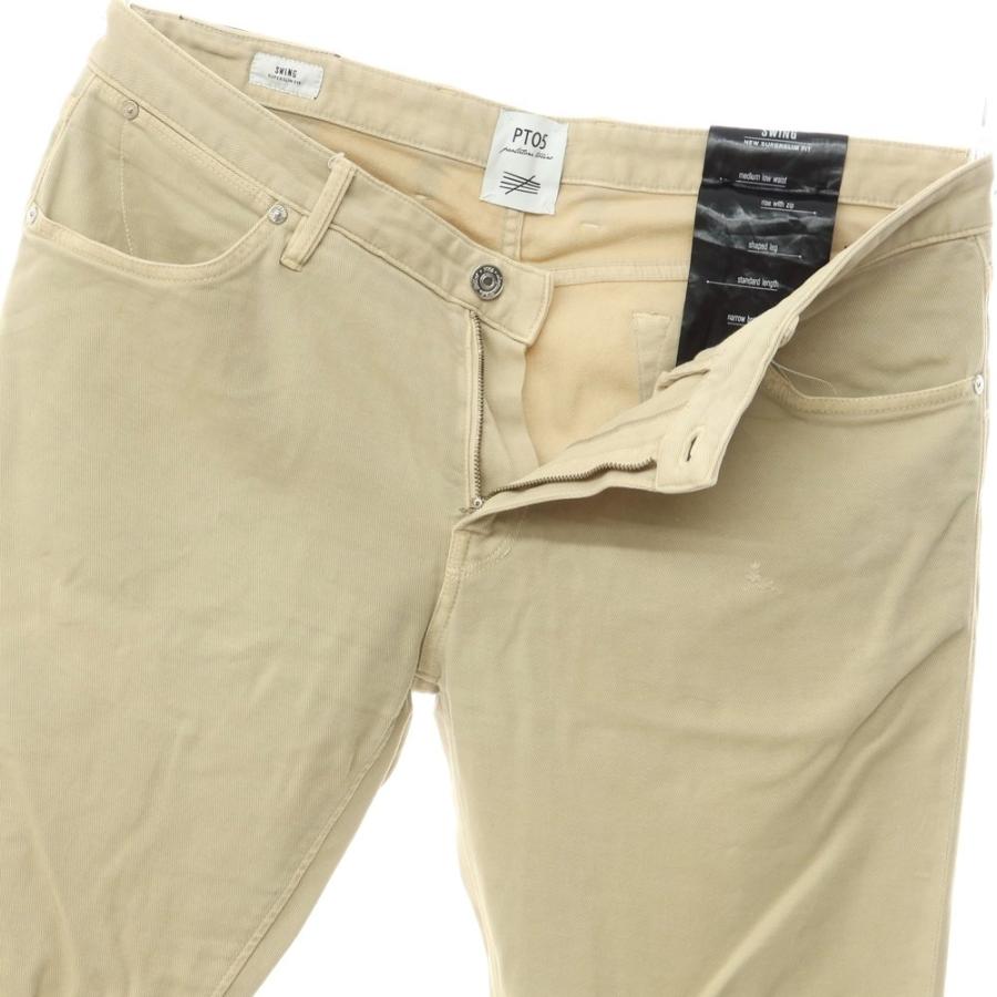 【中古】ピーティーゼロチンクエ PT05 SWING ストレッチコットン 5ポケットパンツ ベージュ【サイズ37】 CPD : リタリオリブロ ヤフーショップ - 通販 - Yahoo!ショッピング