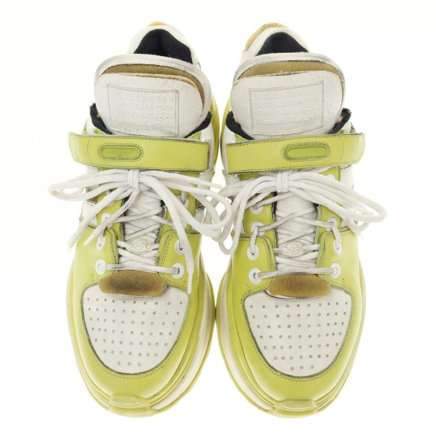 【中古】マルタンマルジェラ22 Martin Margiela 22 Low Top Retro Fit Sneaker スニーカー ホワイト ...