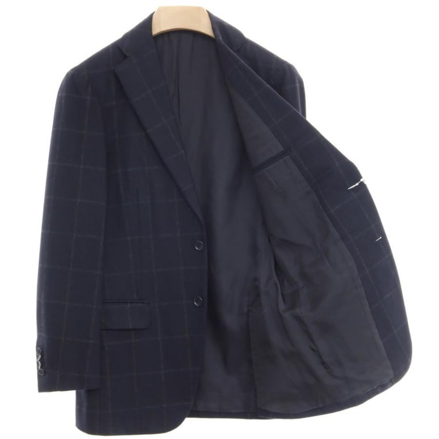 【中古】リングヂャケット リングジャケット RING JACKET ウール チェック 3B セットアップ スーツ ダークネイビー【サイズ46】 : リタリオリブロ ヤフーショップ - 通販 ...