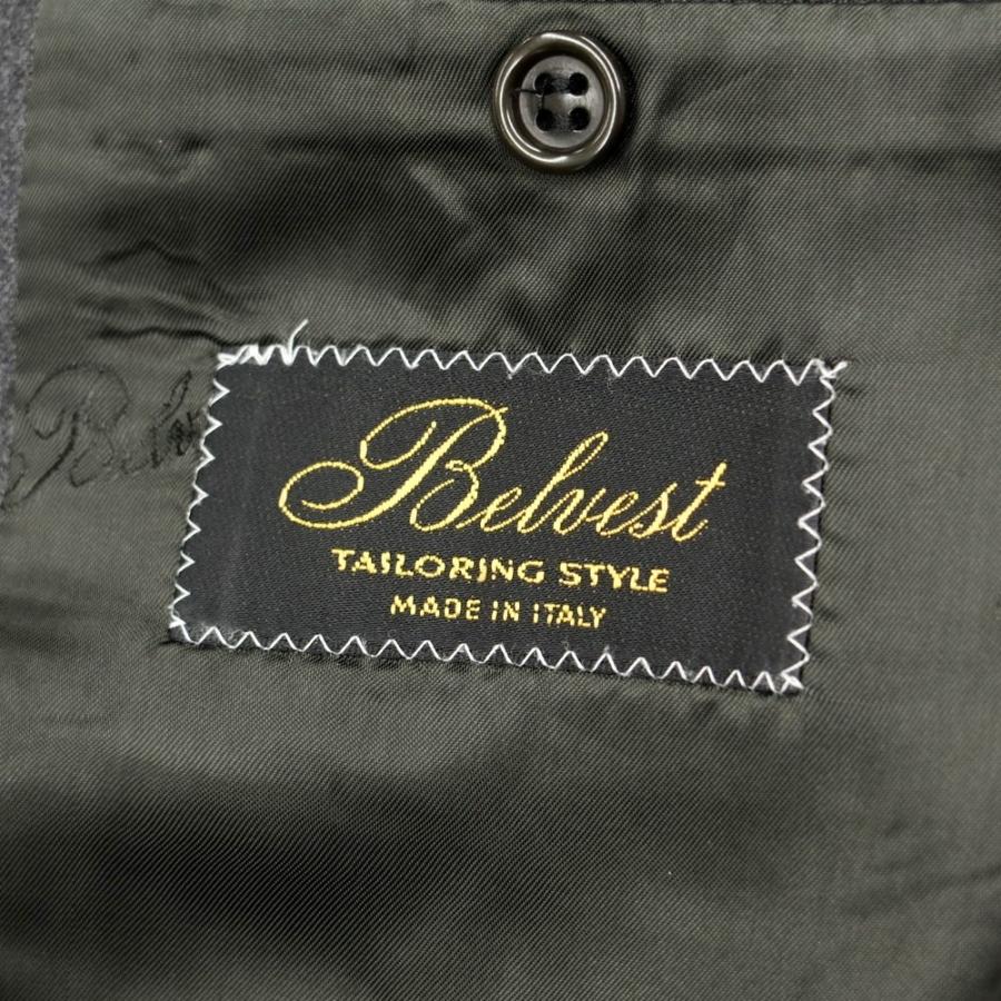 【中古】ベルベスト Belvest ウール ストライプ 3つボタンスーツ グレーxホワイトxライトブルー【サイズ44】[APD] :20009394:リタリオリブロ ヤフーショップ - 通販 ...
