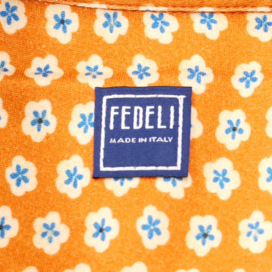 【新品】フェデーリ FEDELI ハイゲージコットン プリント 半袖ポロシャツ オレンジxブルー【サイズ48】[APD] : リタリオリブロ ヤフーショップ - 通販 - Yahoo!ショッピング