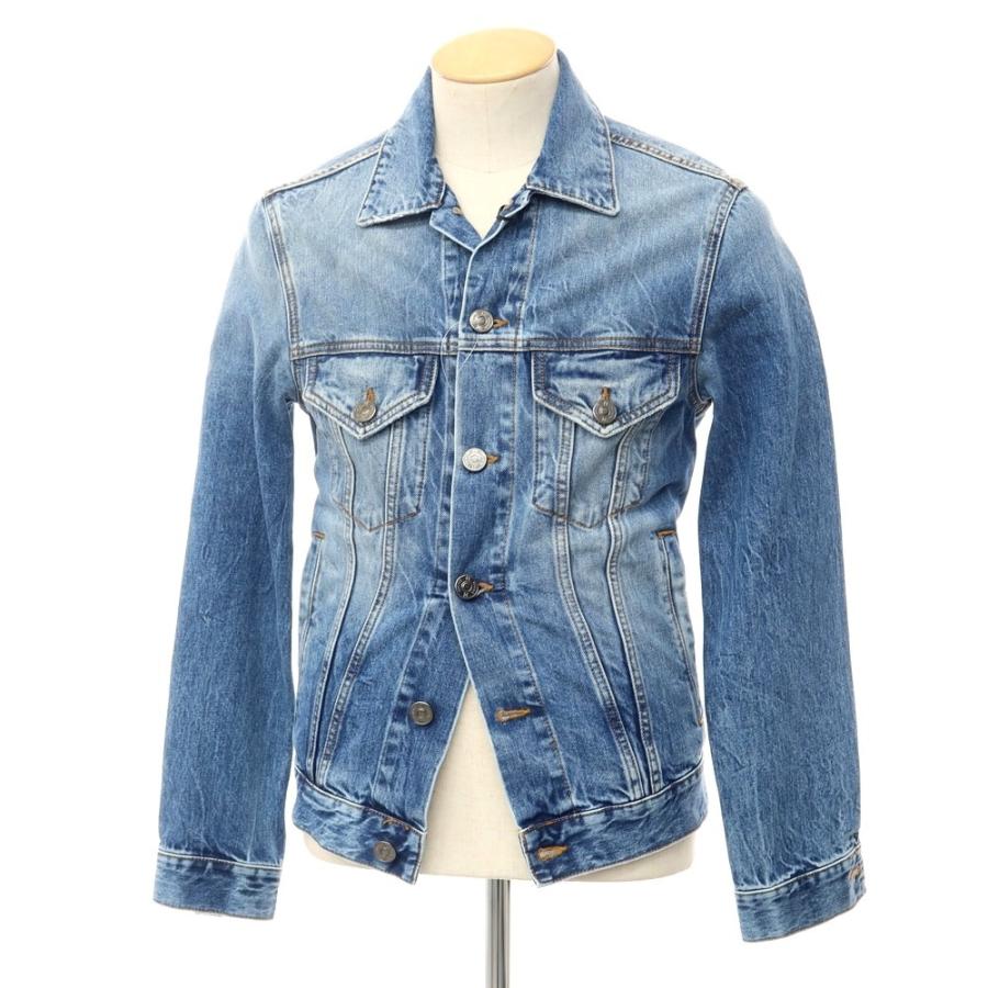 【新品】ピーティートリノ PT TORINO ユーズド加工 デニムジャケット Gジャン ブルー【サイズ46】[APD] : リタリオリブロ ...