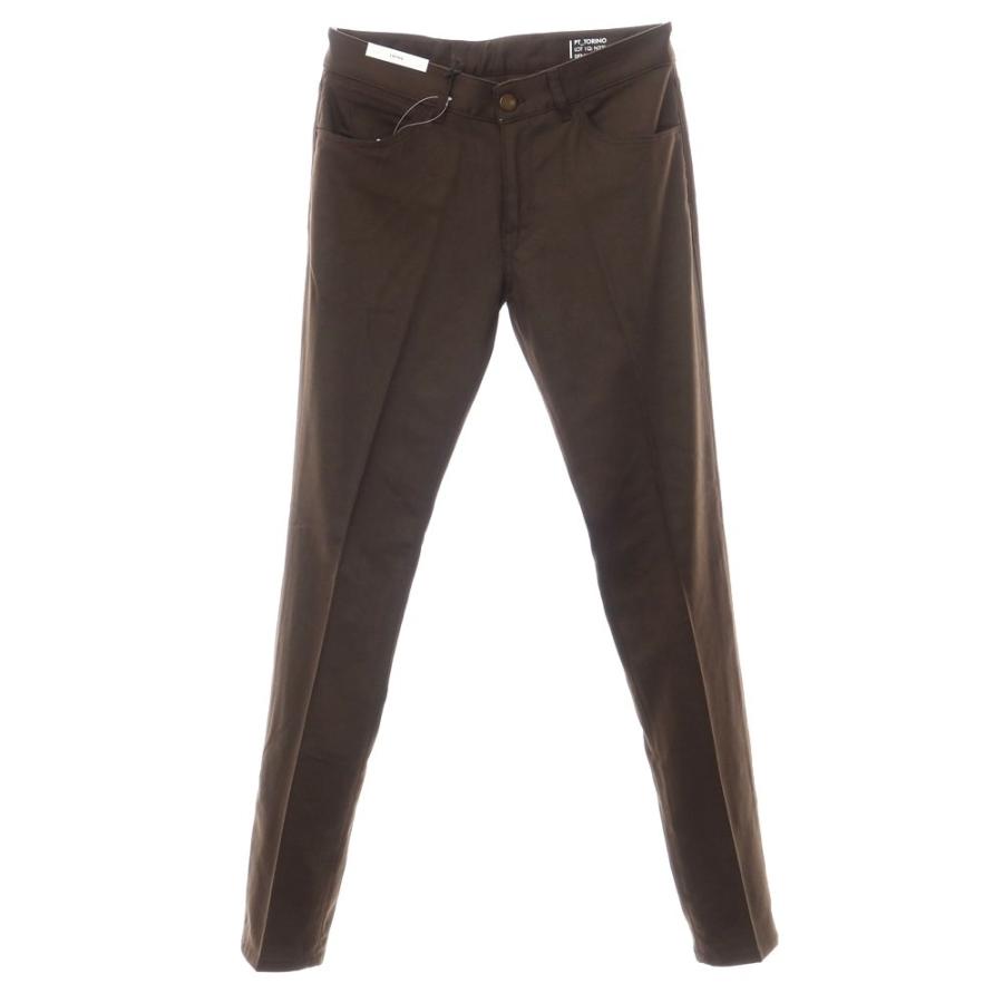 【新品】ピーティートリノ デニム PT TORINO DENIM SWING ウール 5ポケットパンツ ダークブラウン【サイズ32】[BPD ...