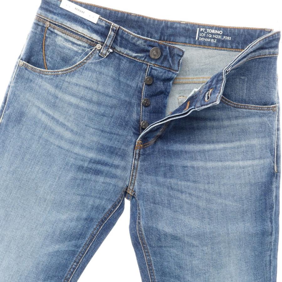 【新品】ピーティートリノ デニム PT TORINO DENIM REGGAE ストレッチ デニムパンツ ジーンズ ブルー【サイズ32 ...