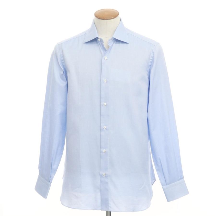 Brioni 【未使用】ブリオーニ コットン セミワイドカラードレスシャツ ライトブルー【サイズ39】[BPD] : リタリオリブロ ヤフーショップ - 通販 - Yahoo!ショッピング