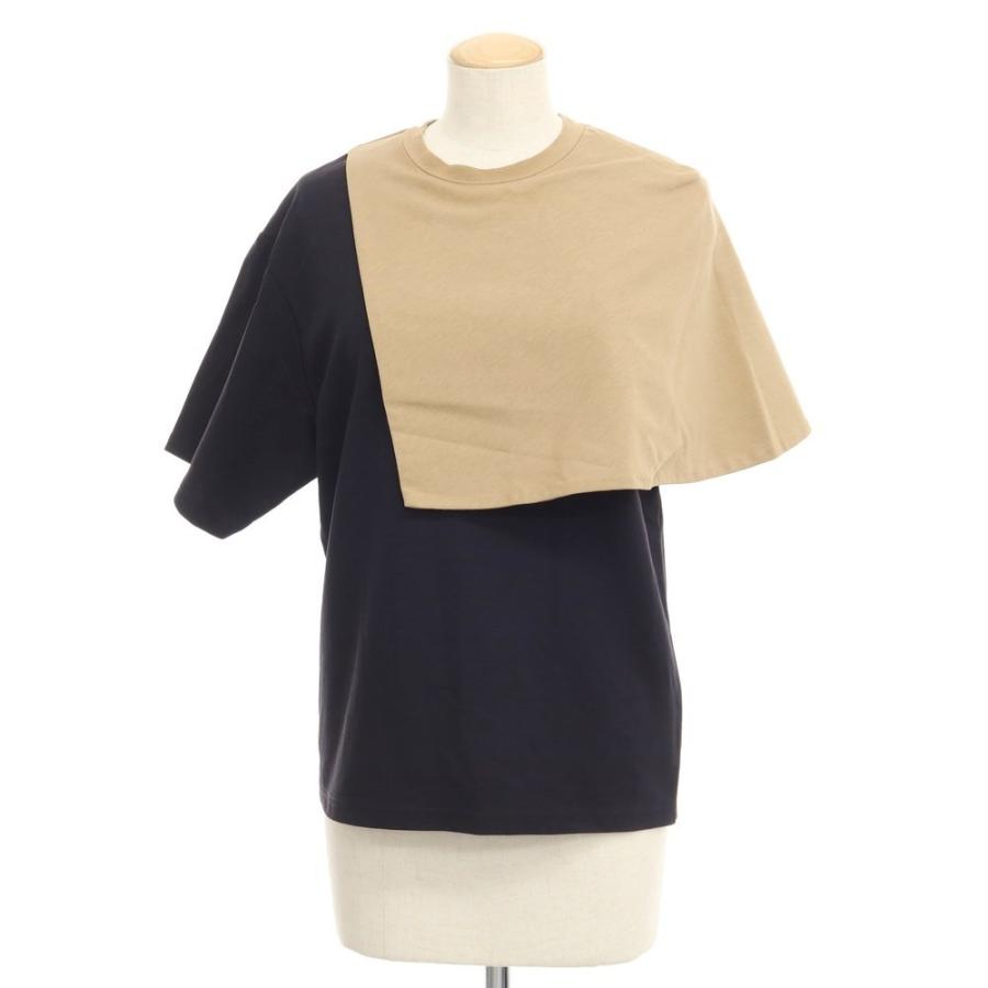 【中古】ハイク HYKE コットンナイロン 半袖 Tシャツ ブラックxブラウン【サイズ1】 : 20015152 : リタリオリブロ ヤフーショップ - 通販 - Yahoo!ショッピング