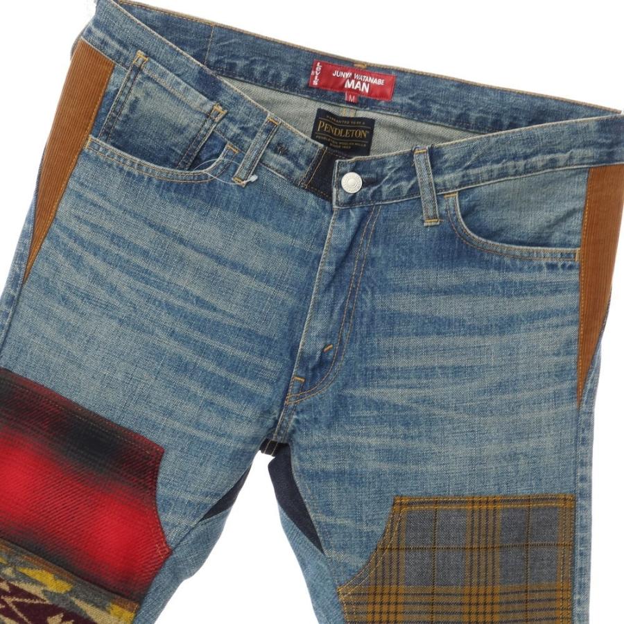 【未使用】ジュンヤワタナベ マン JUNYA WATANABE MAN 2022年秋冬 × PENDLETON Levi’s デニムパンツ ブルー【サイズM】[APD] : リタリオリブロ ...